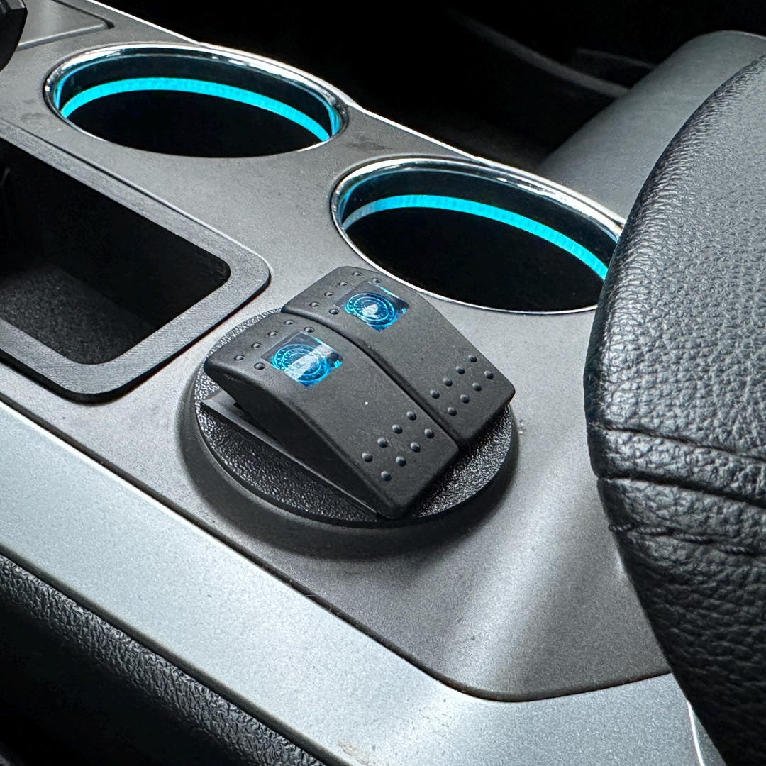 2011-2019 Ford Explorer Police Interceptor Utility Round Switch Mount ...