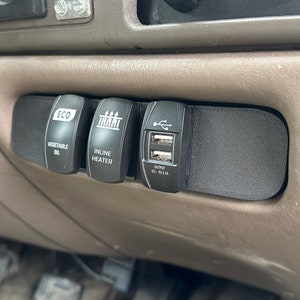 1998-2005 Ford Excursion F250/F350 Rocker Switch Mount Panel (switches ...