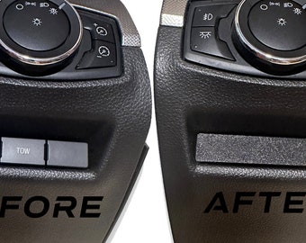 Upfitter AUX Switch Decals Stickers Funny Labels Fits: 2017 and up F150 ...