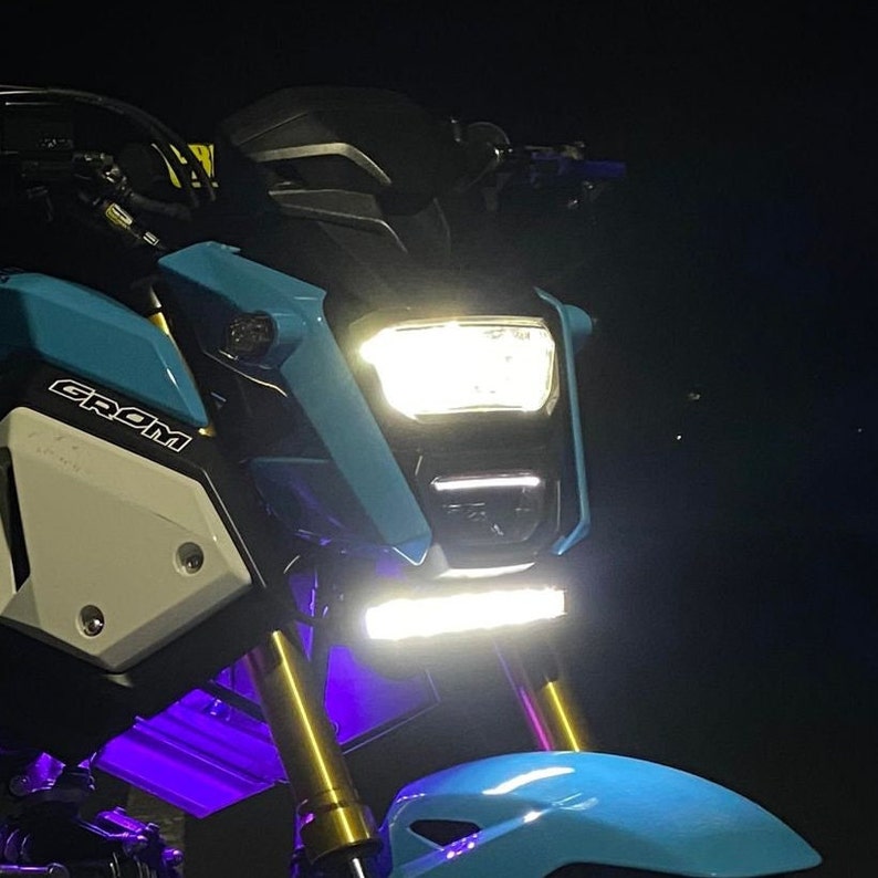2nd Gen Honda GROM Low-profile LED Light Bar Kit - Etsy