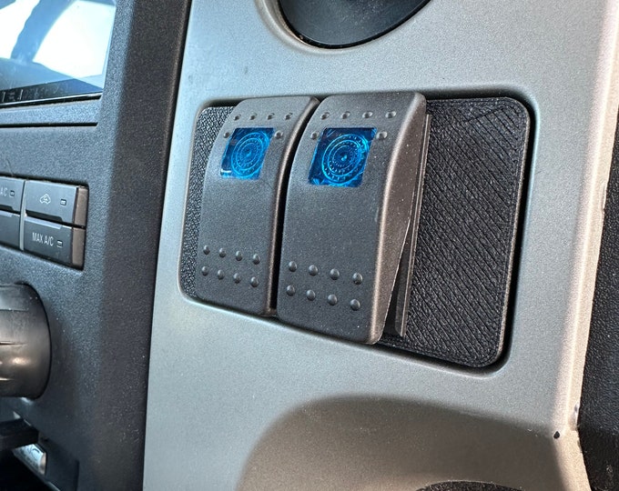 09-14 Ford F150 Rocker Switch Mount Panel Passenger Right Side switches ...