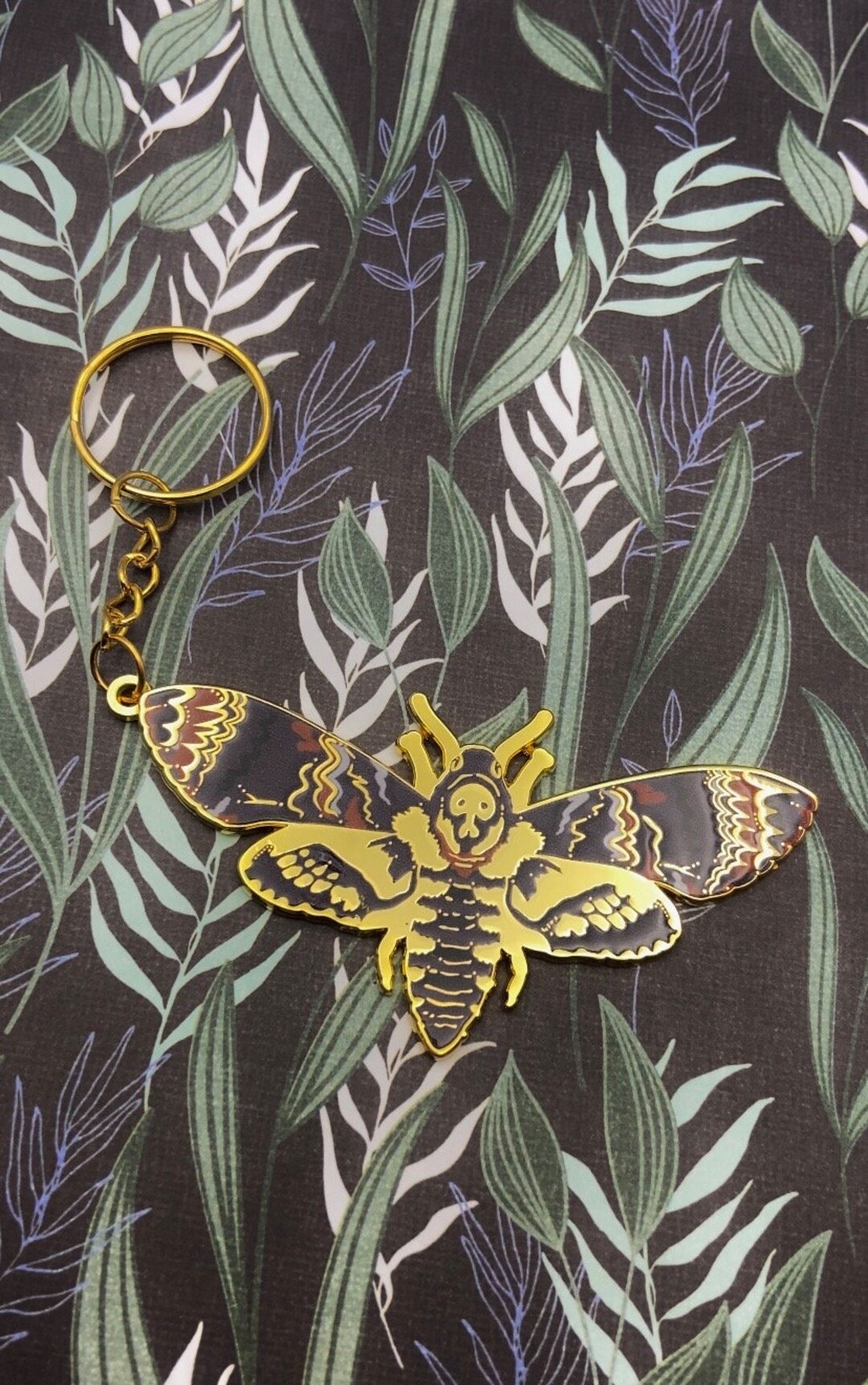 Deadhead Moth Death's-head Hawkmoth Acherontia Atropos Hard Enamel ...