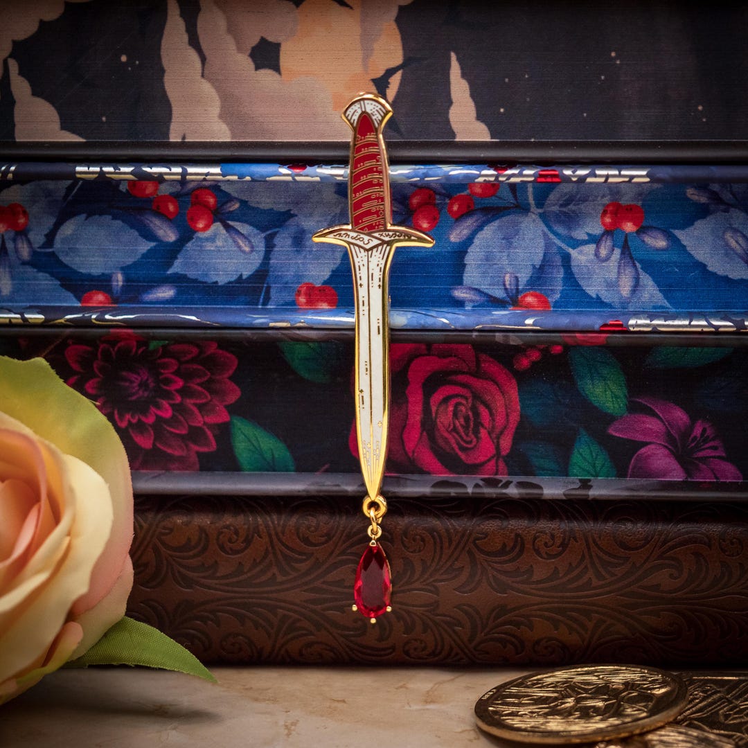 Blood Dagger Enamel Pin | Hard Enamel Pin - Etsy