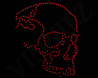 Skull Rhinestone | Etsy