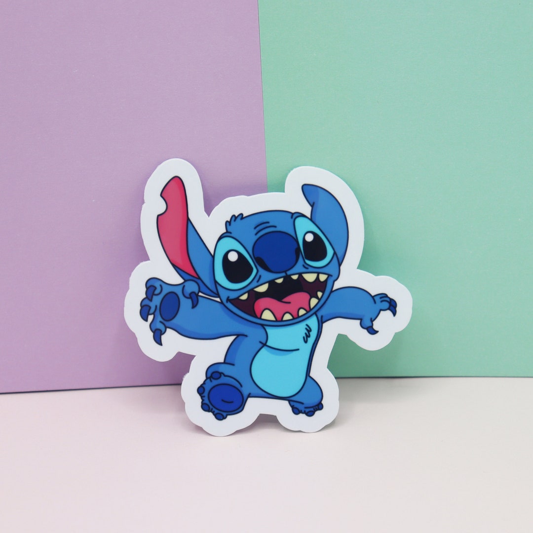Stitch Roar Sticker, Stitch Sticker, Lilo and Stitch Sticker, Vinyl ...