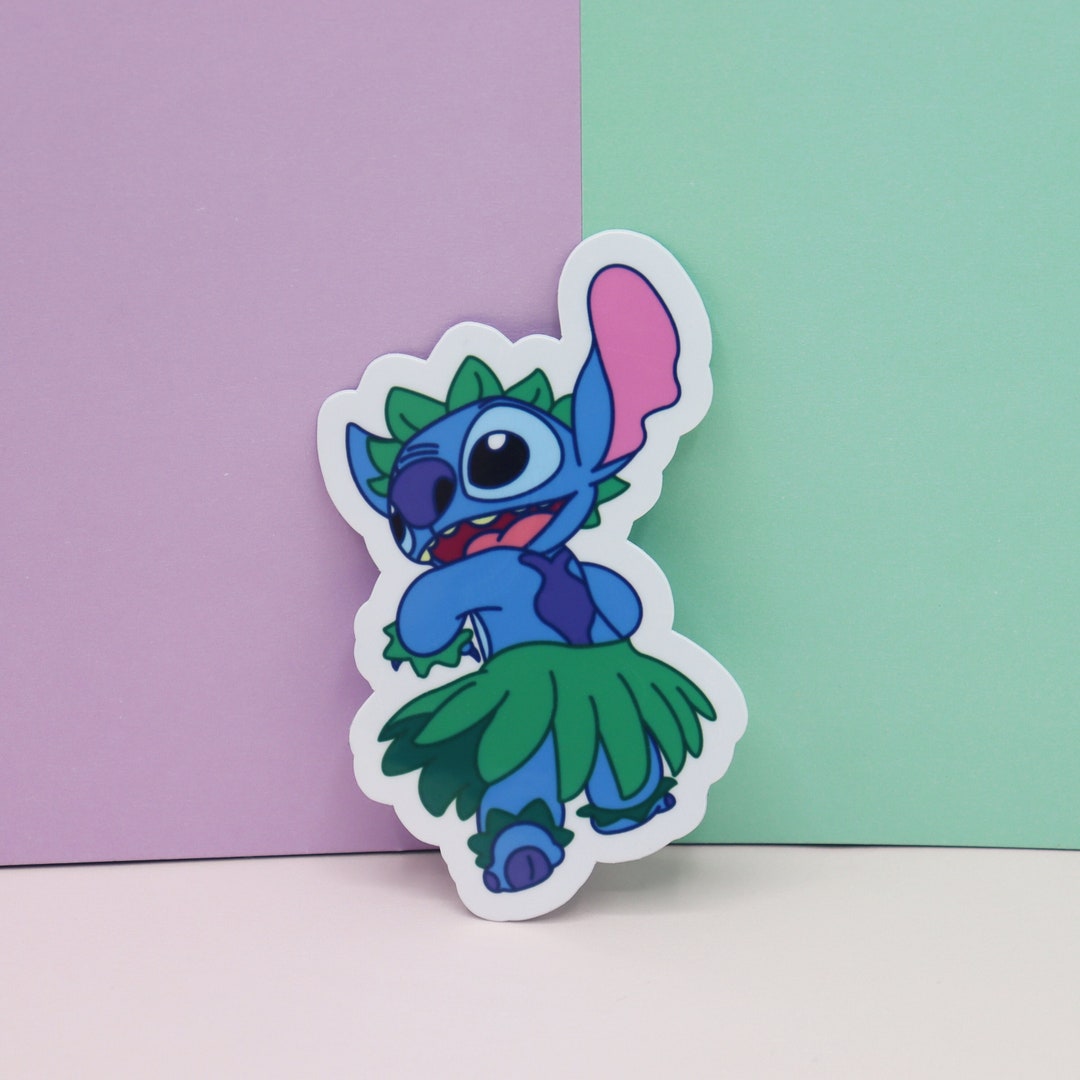 Dancing Stitch Sticker, Stitch Sticker, Dancing Sticker, Vinyl Sticker ...