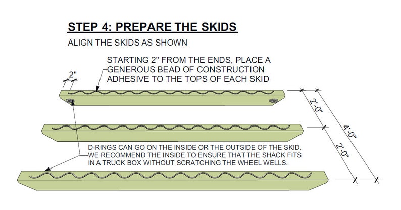 Ice Fishing Shack (shanty, Hut) Construction Plans - Etsy