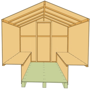 Ice Fishing Shack (shanty, Hut) Construction Plans - Etsy