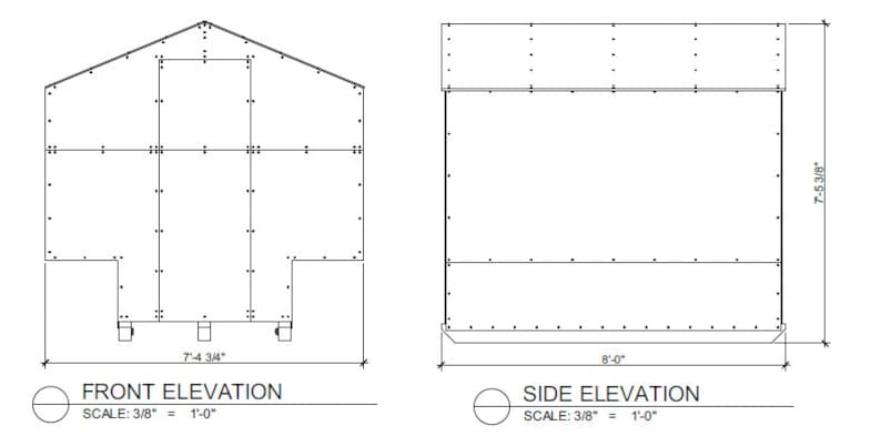 Ice Fishing Shack (shanty, Hut) Construction Plans - Etsy