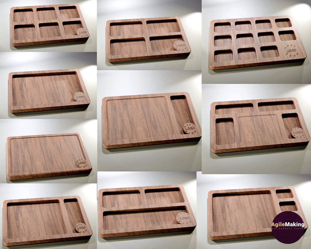 10 Classic Trays and Boards - CNC Projects for Instant Download. CNC ...