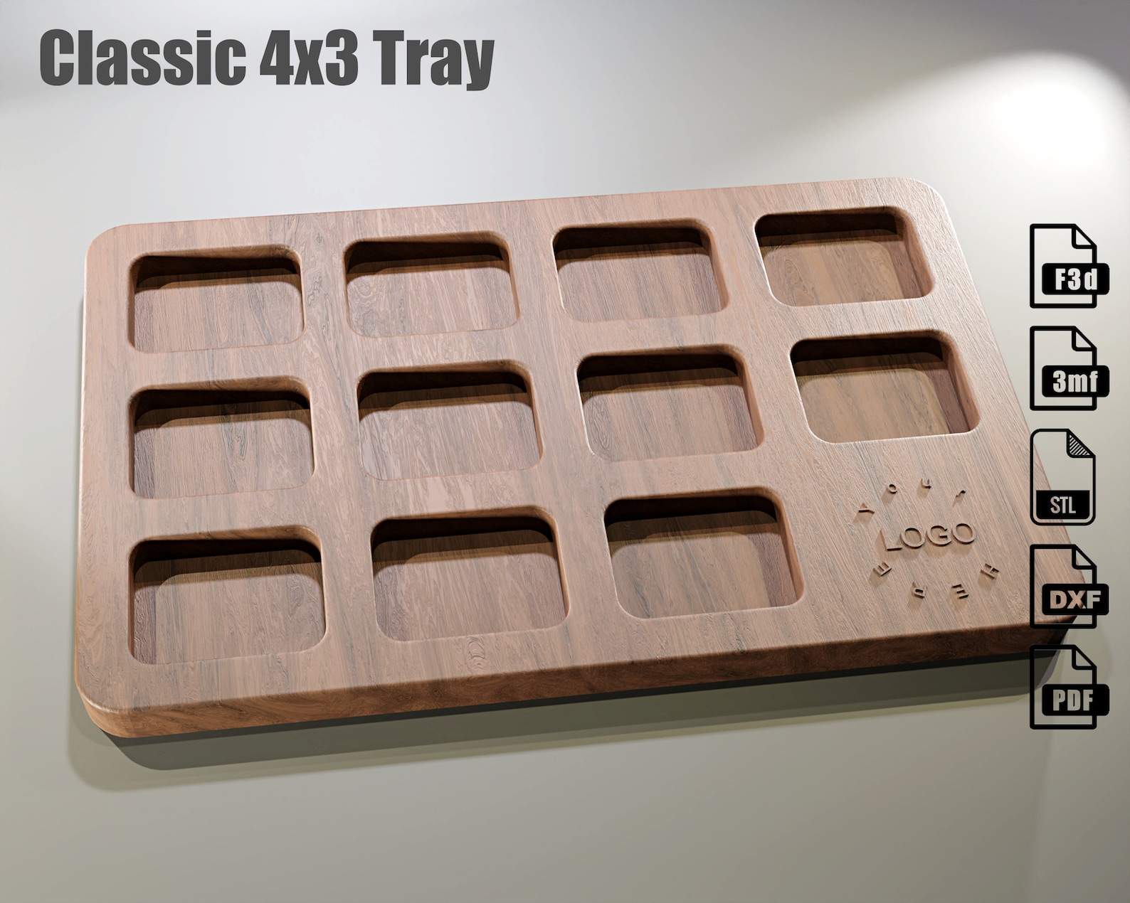 10 Classic Trays and Boards - CNC Projects for Instant Download. CNC ...