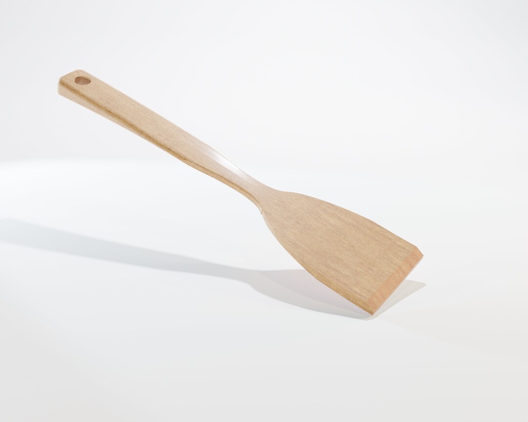 Spatula CNC File- Customizable Design. Fusion 360, Dxf, Stl, Pdf Files ...