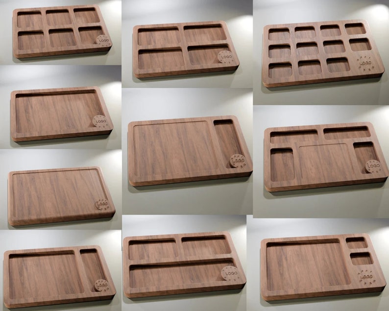 X32 CNC File Pack Trays, Boards and Bowls - 32 Unique Desings. Files ...