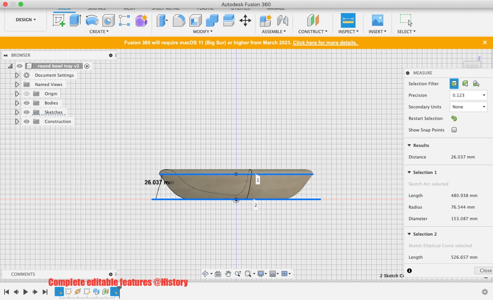 Round Bowl CNC File - Includes STL, DXF, 3MF & Fusion 360 Digital Instant Download Designs and ...