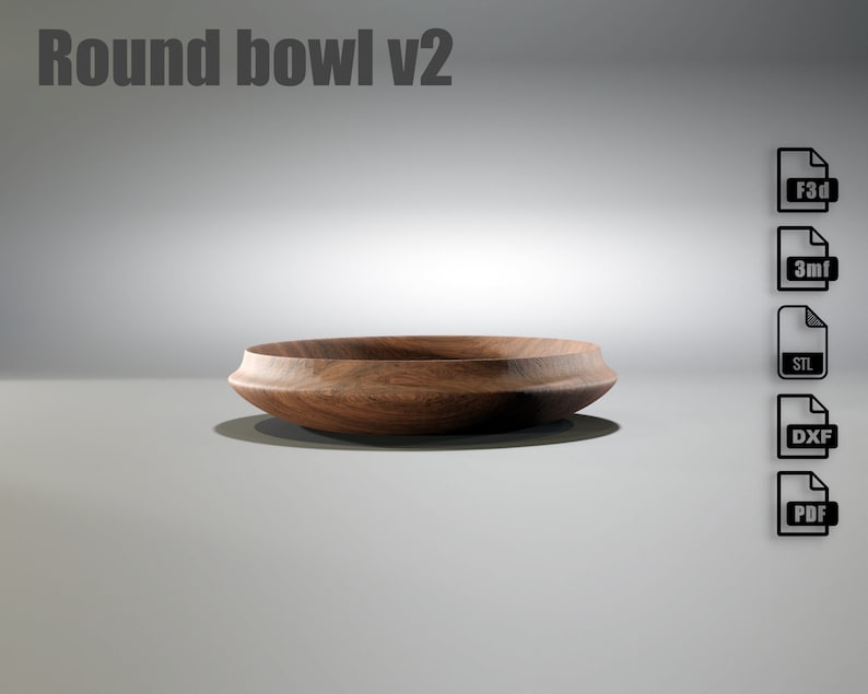 Awesome CNC Router Files Set for 10 Different Round Trays or - Etsy