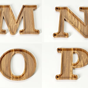 Alphabet CNC Tray Files - 28 Character Font Boards Set - CNC Files for ...