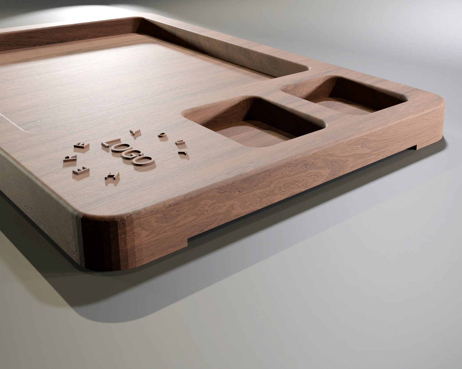 CNC Project for a Classic Meal Tray Cnc Files for Wood Routers. Fusion ...