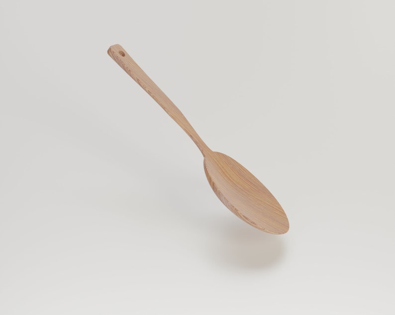 Stew Wooden Spoon CNC File - CNC Files for Wood Routers - Fusion 360 ...
