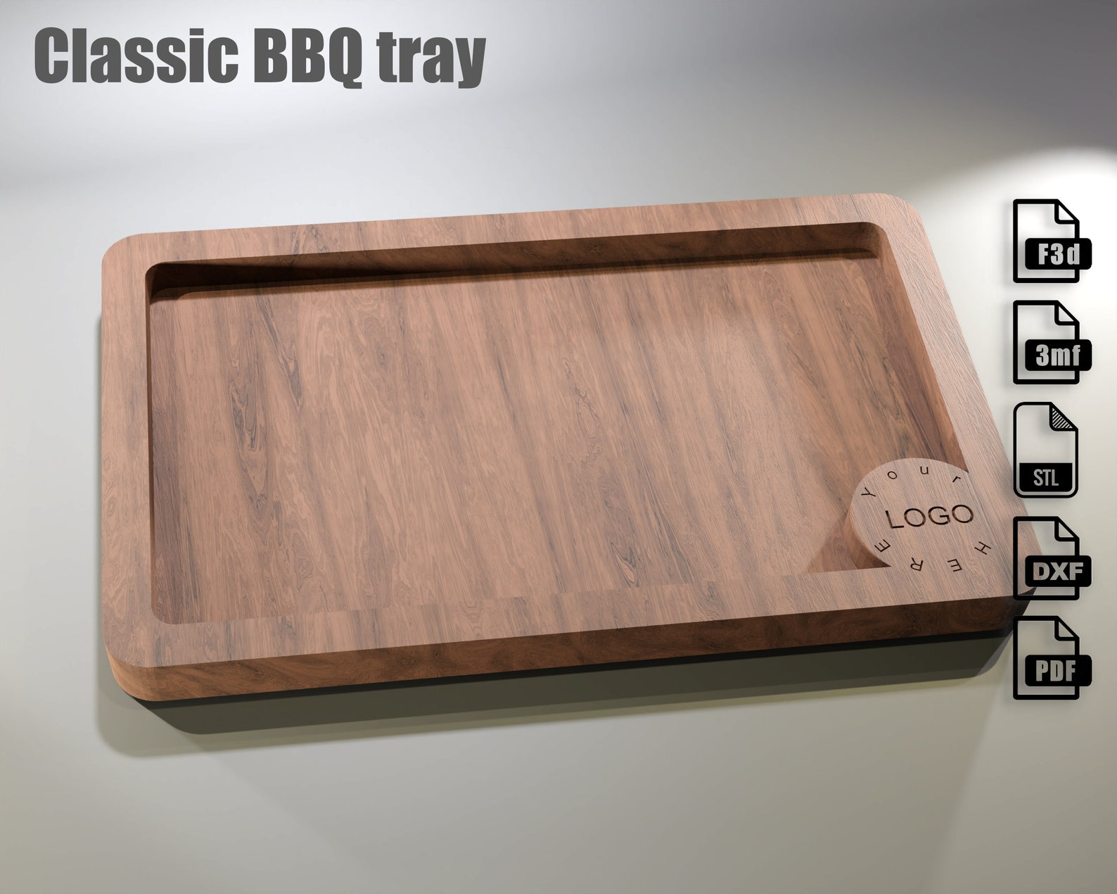 10 Classic Trays and Boards - CNC Projects for Instant Download. CNC ...