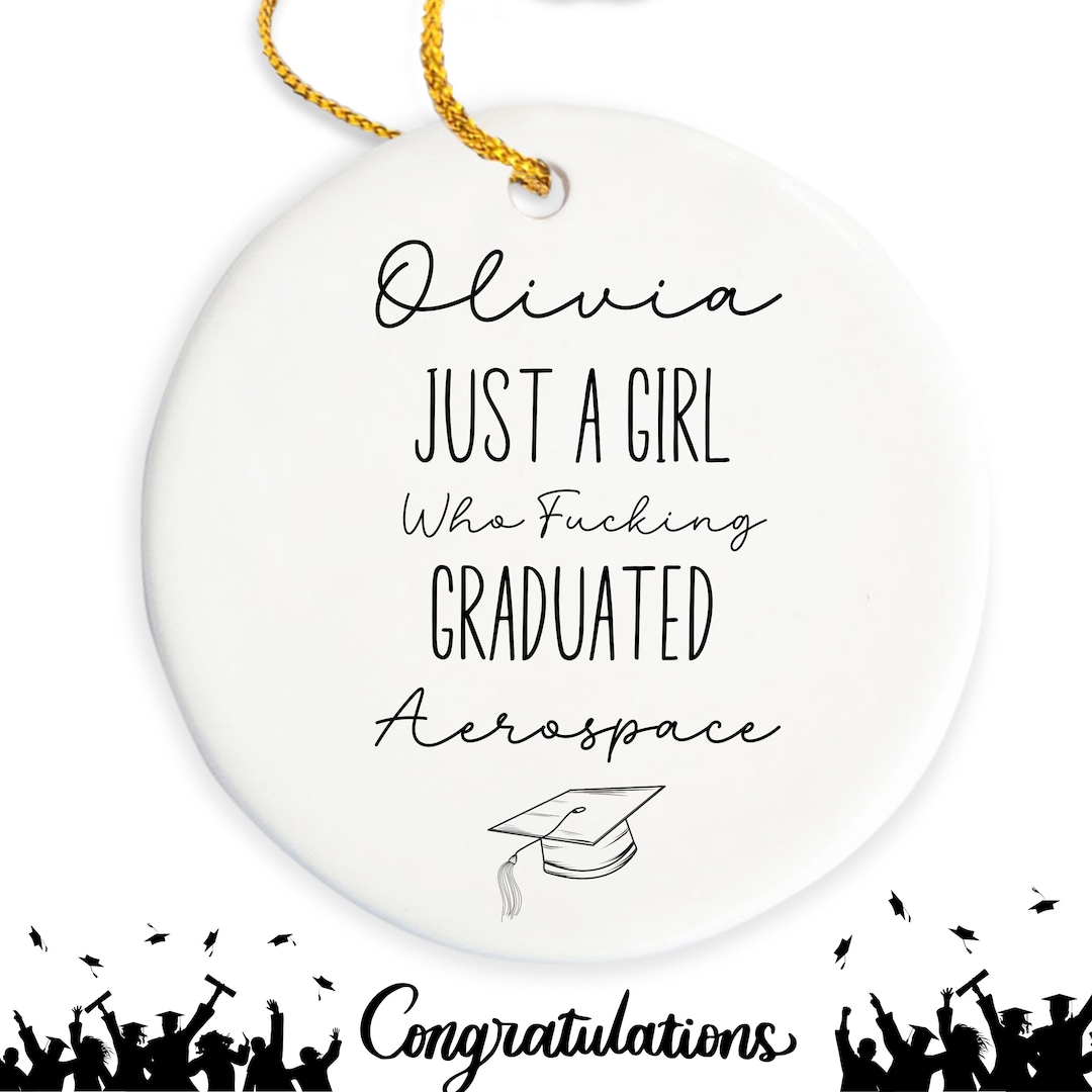 Aerospace Graduate Ornament, Aerospace Graduate, Ornament Aerospace ...