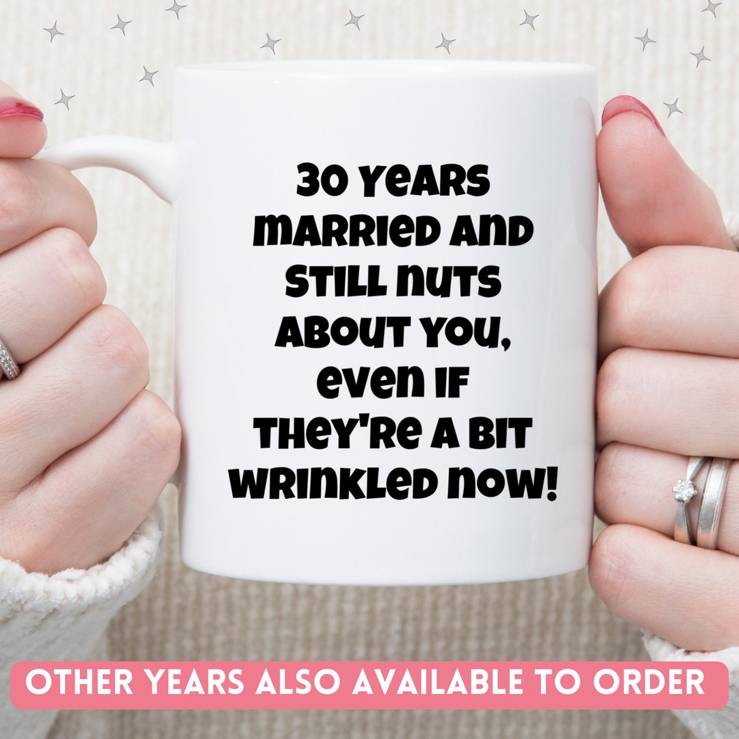 30th Wedding Anniversary Gift for Her/ We Still Do at 30 Years/ Gift ...