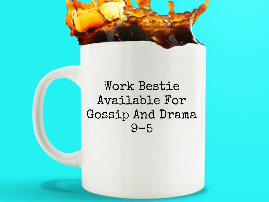 Work Bestie Gift/ Work Colleague Gift /work Bestie Cup/ Best Work ...