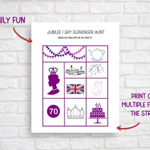 Jubilee Activities for Children/ PRINTABLE the Queens Jubilee - Etsy