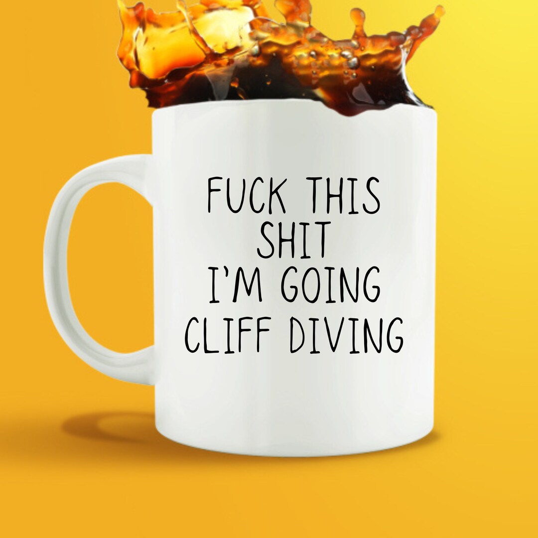 Cliff Diving Mug, Cliff Diving Gifts for Women, Gift for Cliff Diver ...