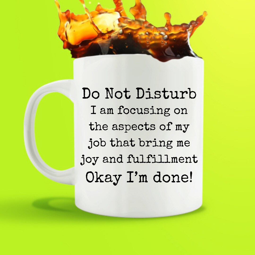 Funny Work Mug, Work Bestie Gift, Funny Office Quotes, Work Related ...