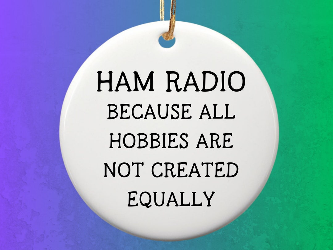 Ham Radio Gift, Ham Radio Ornament, Ham Radio Keepsake, Ham Radio ...