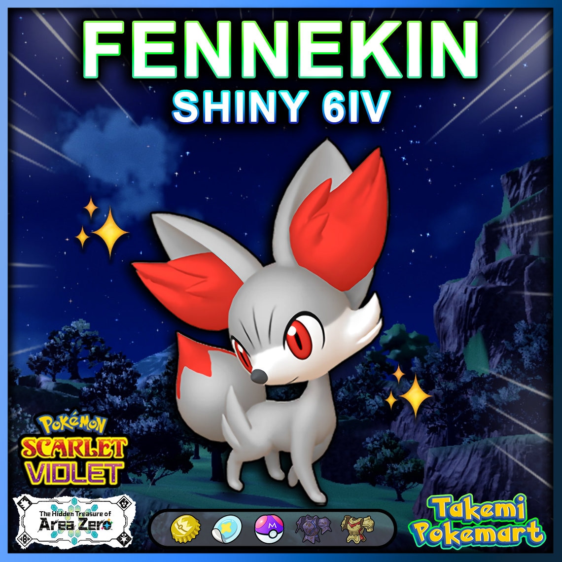 Pokemon Shiny Fennekin