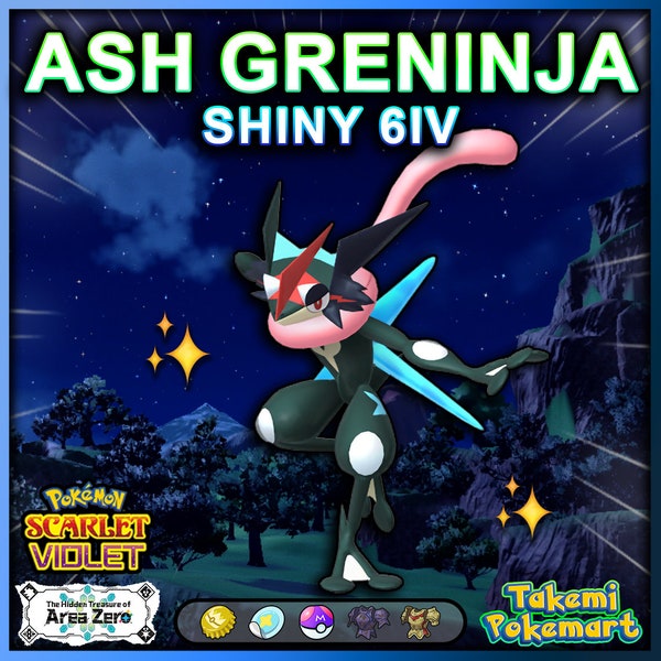 Shiny Greninja - Etsy