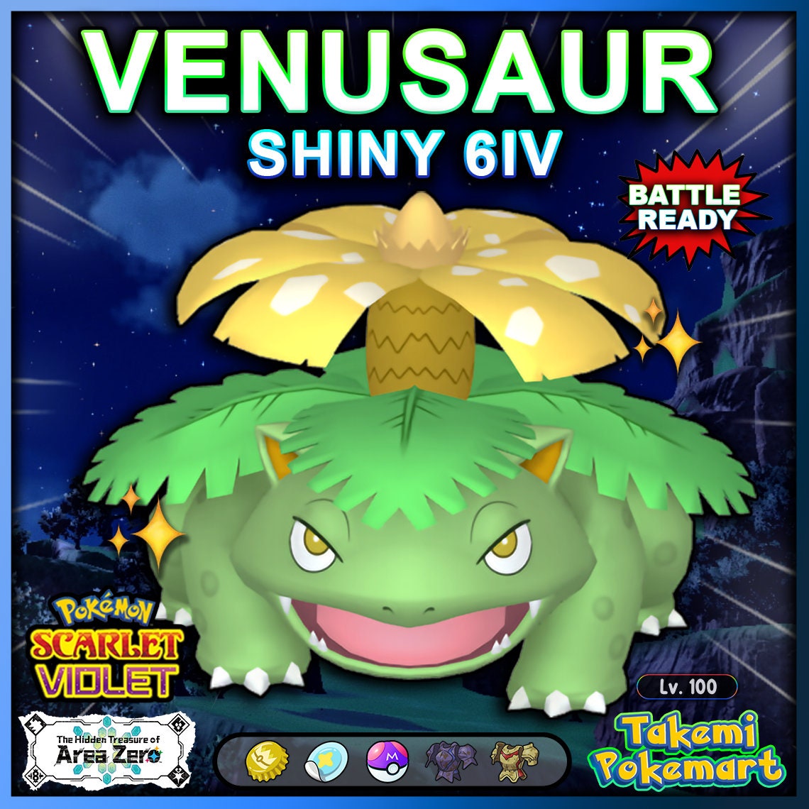 Pixelmon Shiny Venusaur