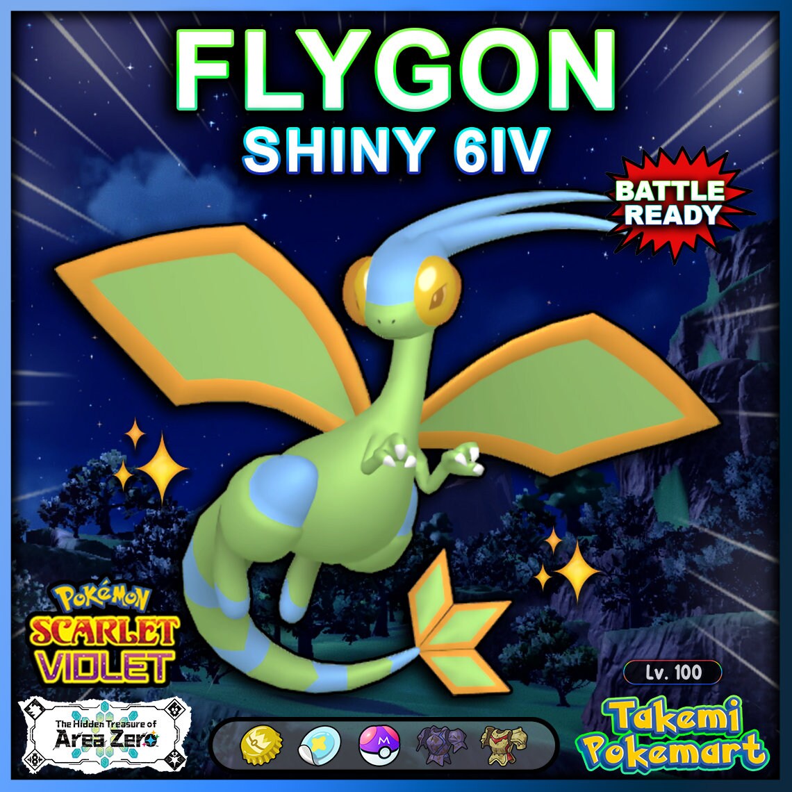 Pokemon Salamence And Flygon