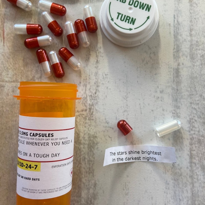Pill Messages in a Bottle - Etsy