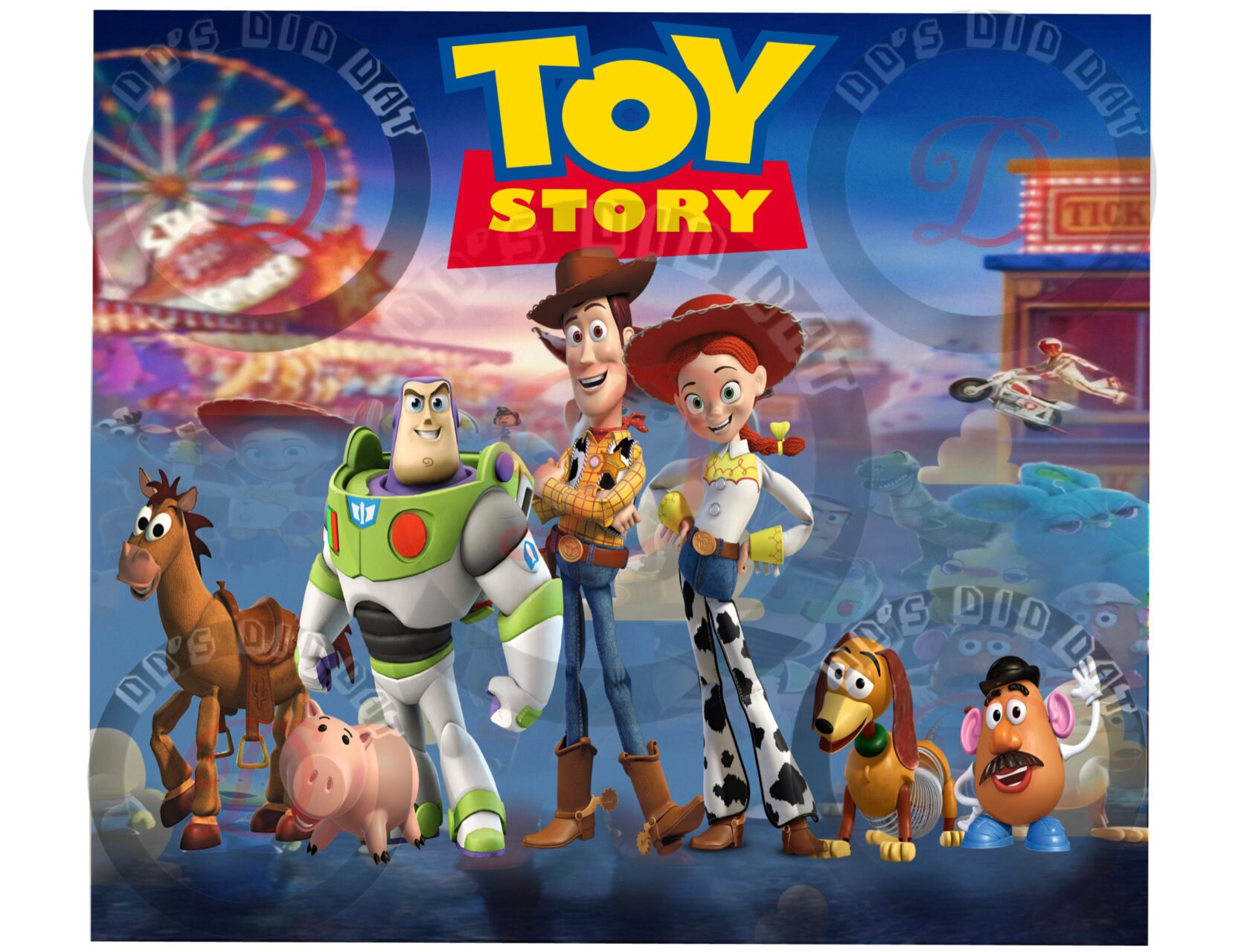 Toy Story Tumbler Digital Download - Etsy