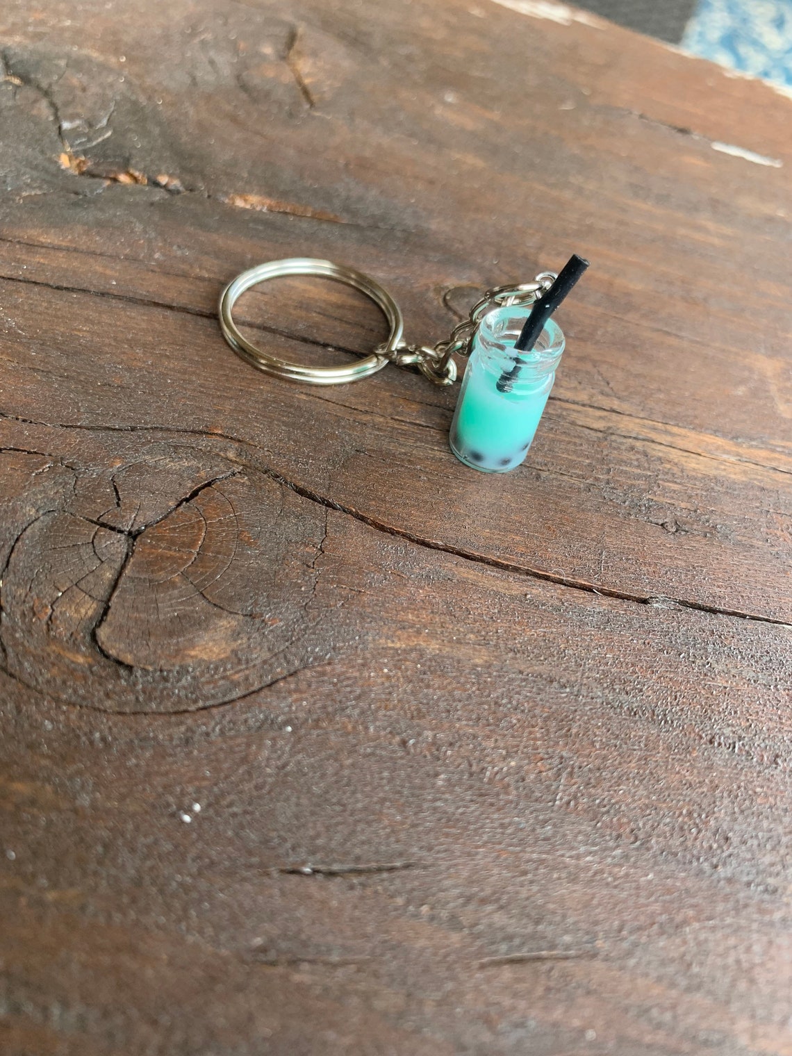 Boba Milk Tea Keychain Mini Drink Keychain Bubble Tea Drink - Etsy