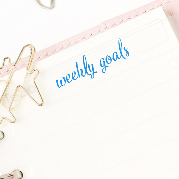 Goal Setting Stickers - Etsy