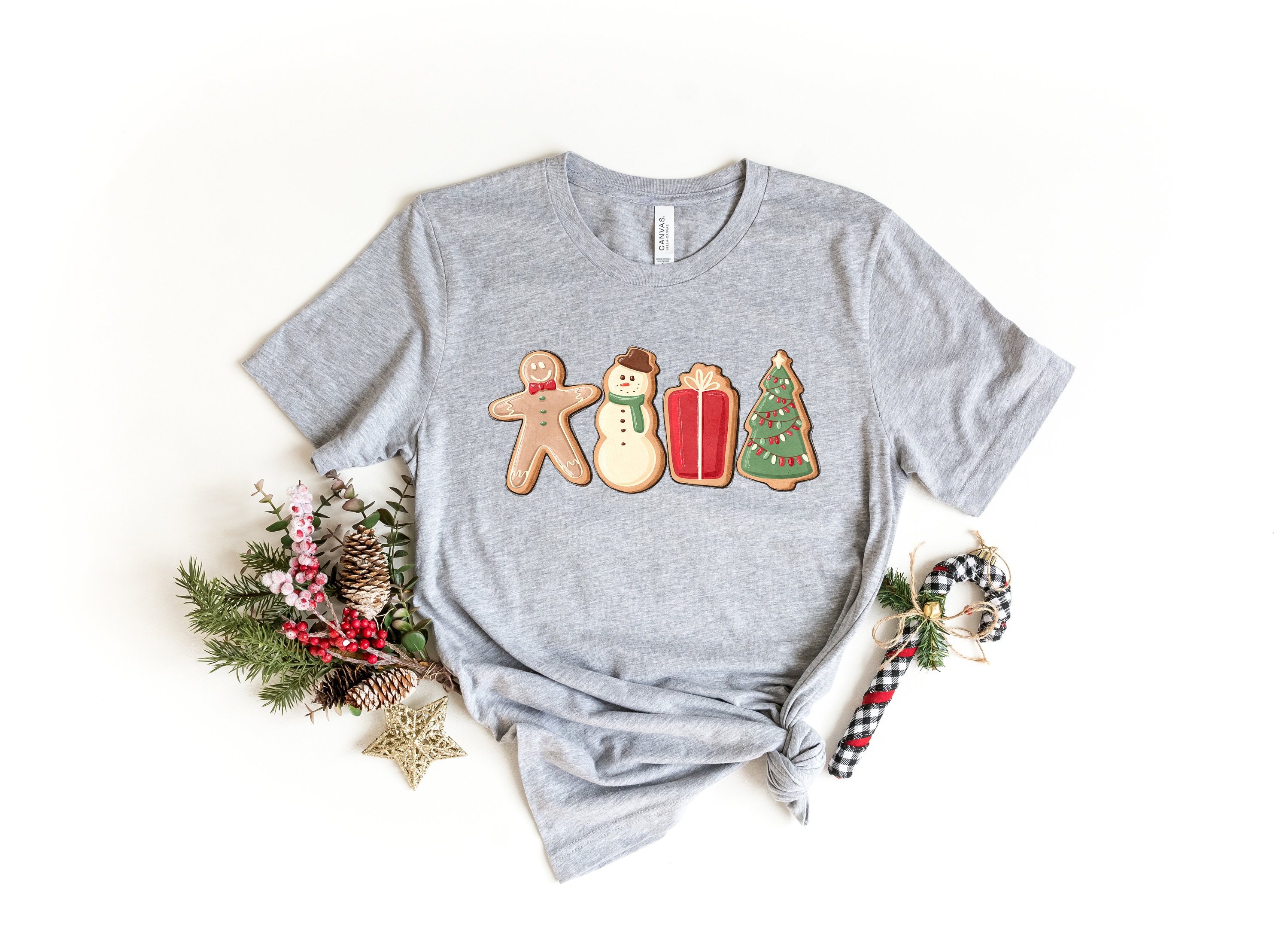 Gingerbread Cookies Sweatshirt Christmas Shirt Christmas - Etsy