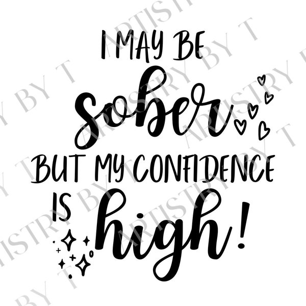 Sober Svg - Etsy