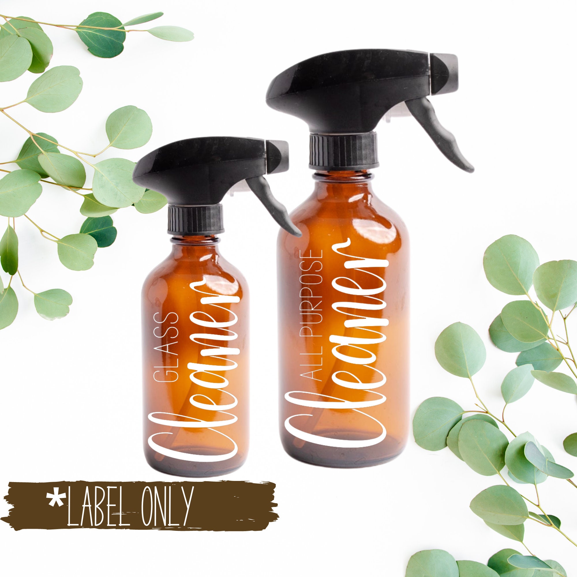 Cleaning Bottle Labels | on Guard Label | Thieves Label | All Purpose ...