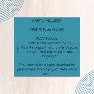 French-english Coloring Pages | Bilingual Colouring Pages | Printable ...