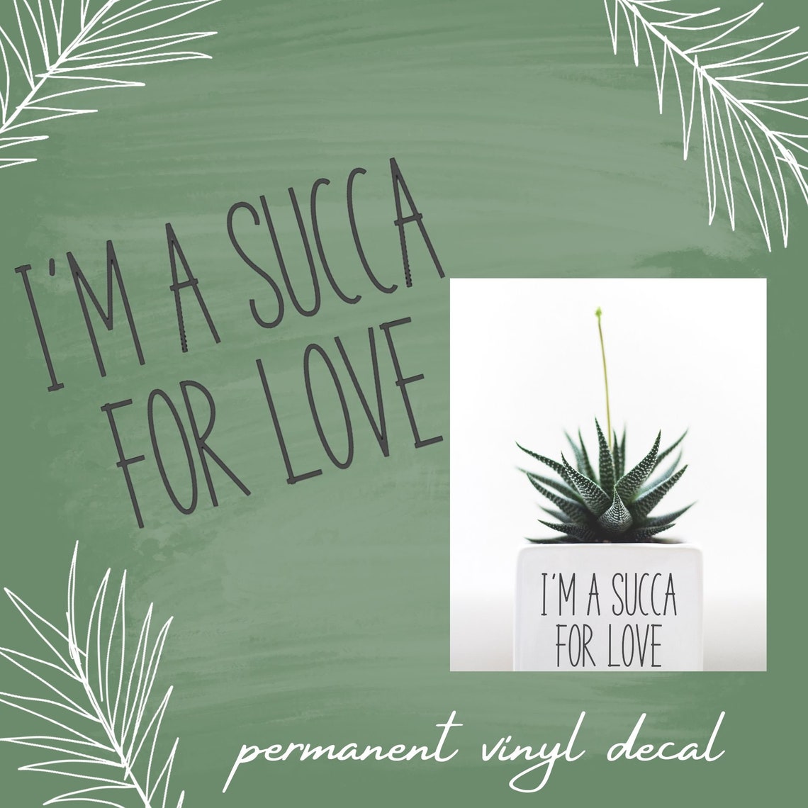 Punny Planter Labels Planter Stickers Funny Plant Labels | Etsy