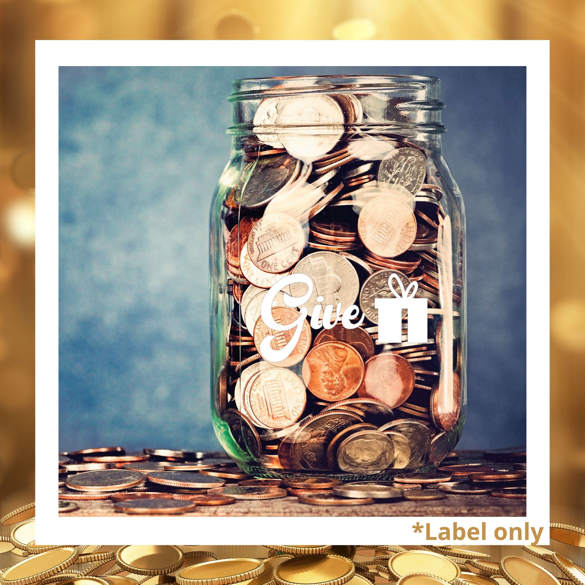 Spend, Save, Give Jar Labels | Money Jar Labels | Change Jar Labels ...