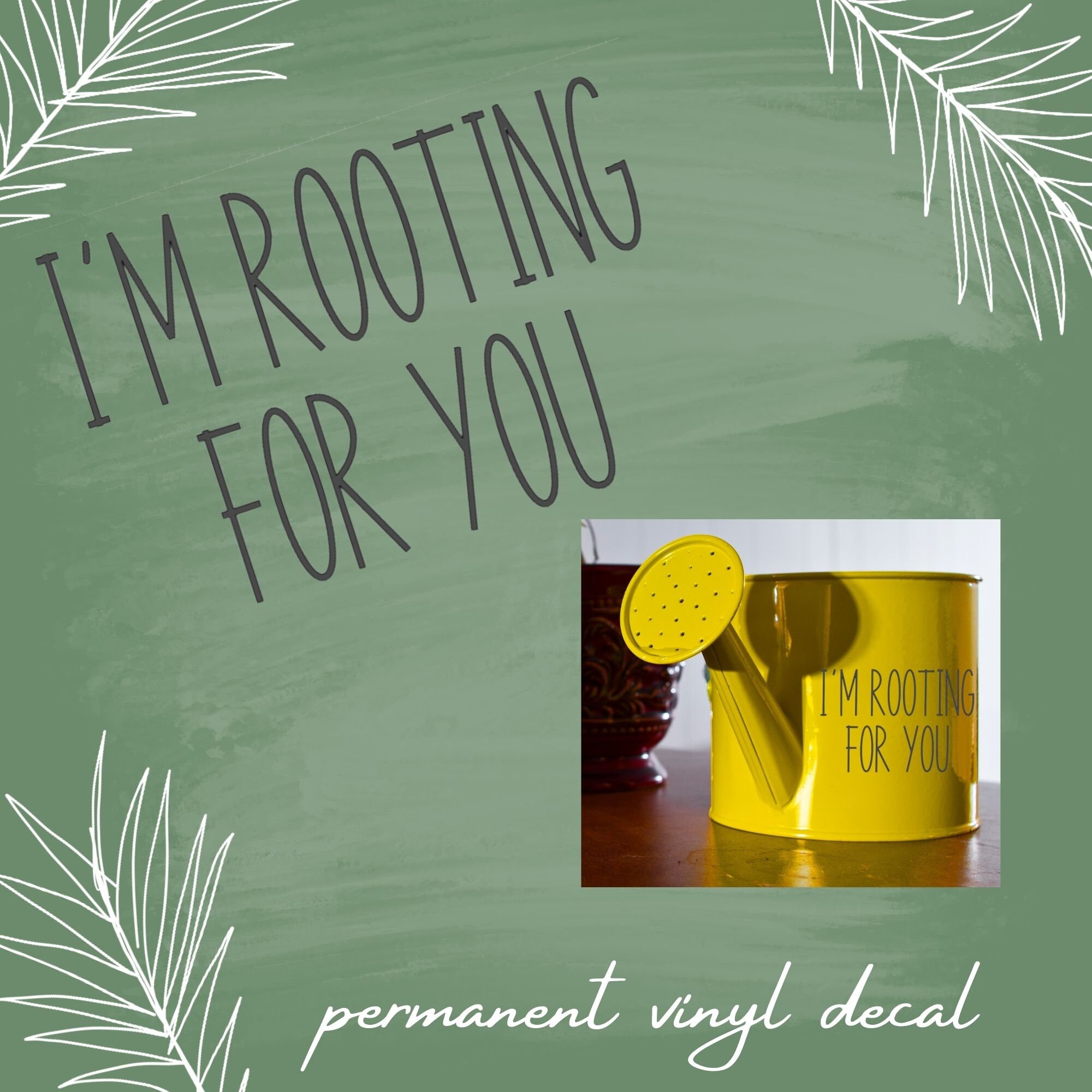 Punny Planter Labels Planter Stickers Funny Plant Labels Let Love Grow ...