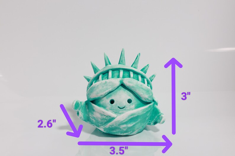 Handmade Statue of Liberty Sculpture With Crystal Holder | DIY Crystal ...