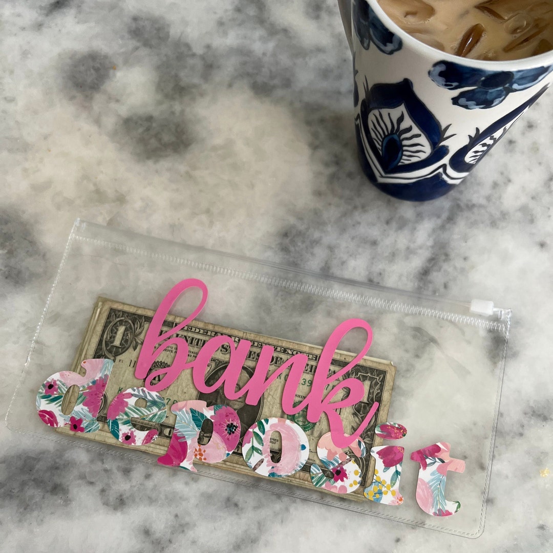 Bank Deposit Zipper Envelope | Cash Envelopes | Sinking Funds - Etsy