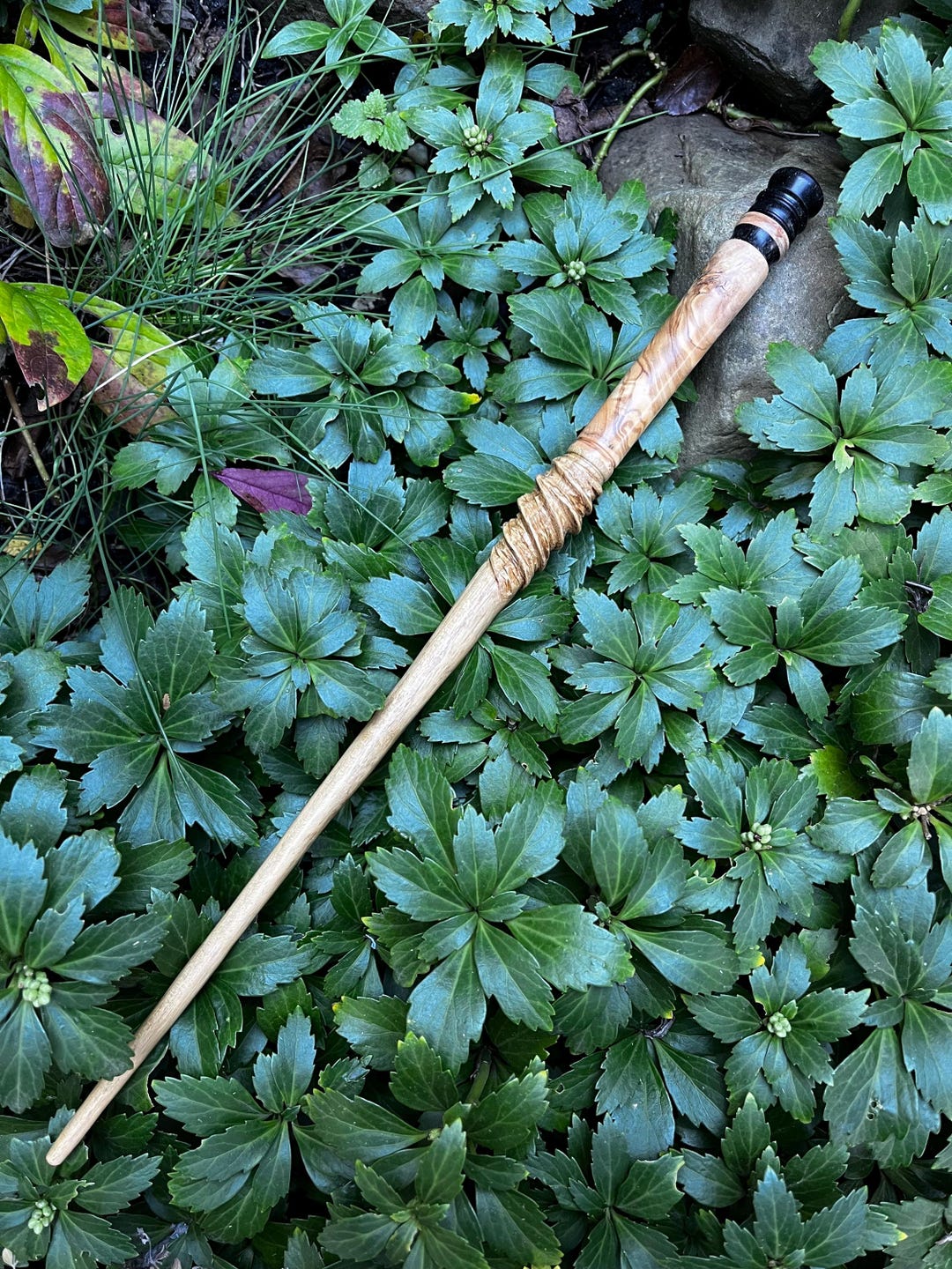 Ebony, Greek Olivewood and Ash Wand - Etsy