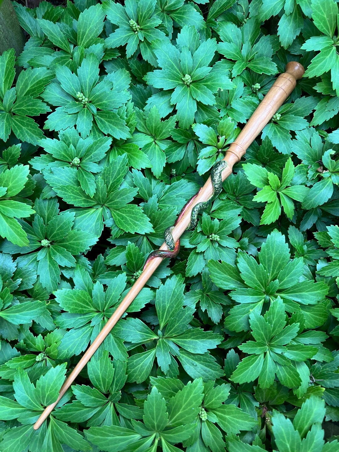 Snake Wand, American Black Cherry, 15 Inches - Etsy