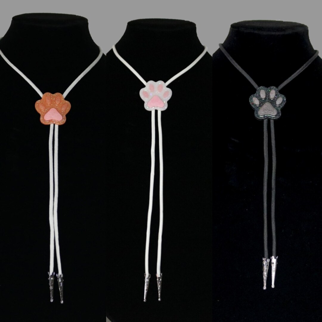 Paw Pad Bolo Tie - Etsy